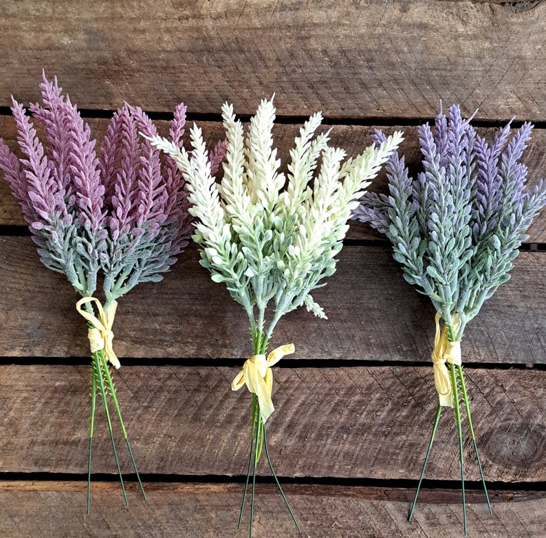 Faux Heather Bunch - Etsy