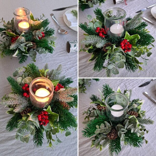 Christmas Table Centerpiece - Etsy UK