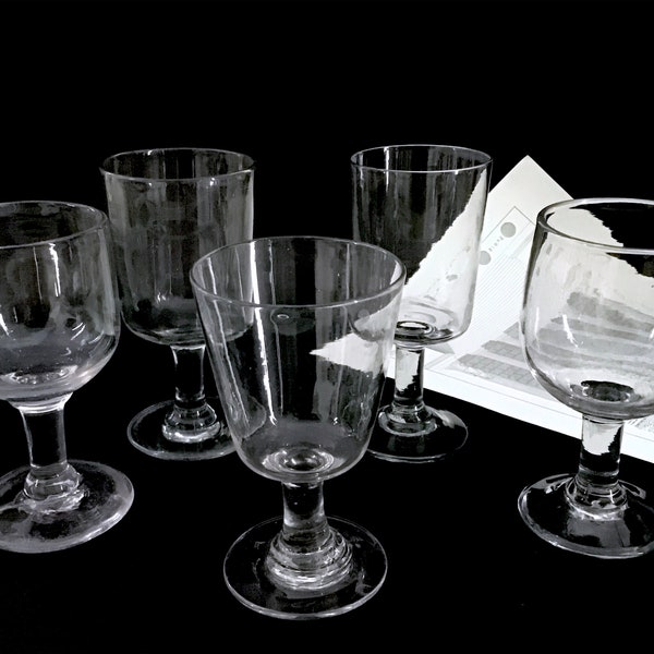 Antique Rummer Glasses - Etsy