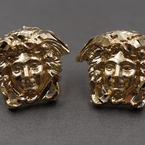 Medusa head stud earrings store