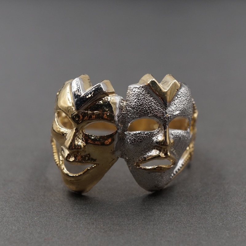 Happy Sad Face Mask - Etsy