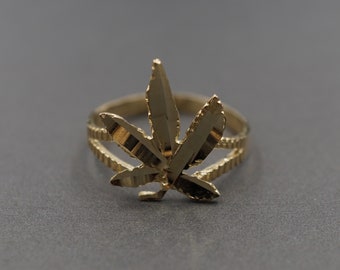 Marijuana Ring - Etsy