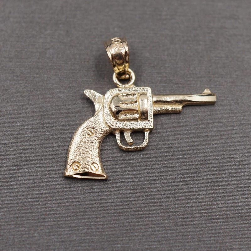 Revolver Charm - Etsy