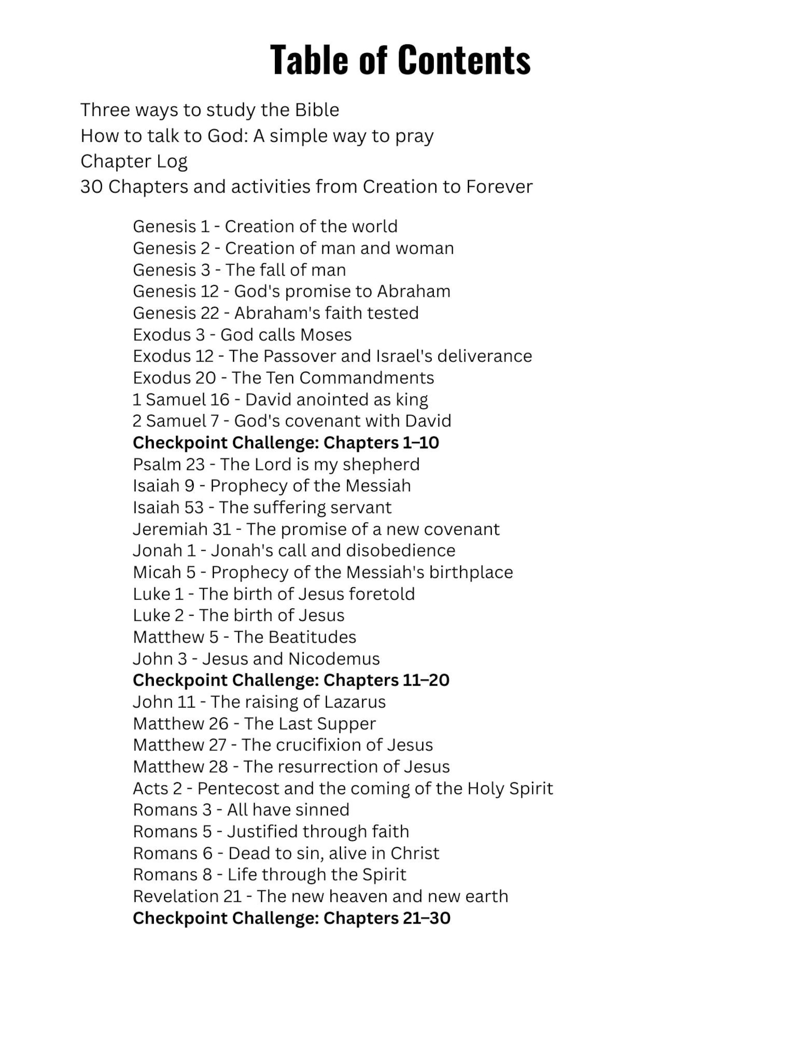 Summer Bible Adventure Book | Kids Bible Devotional PDF | 30-day ...