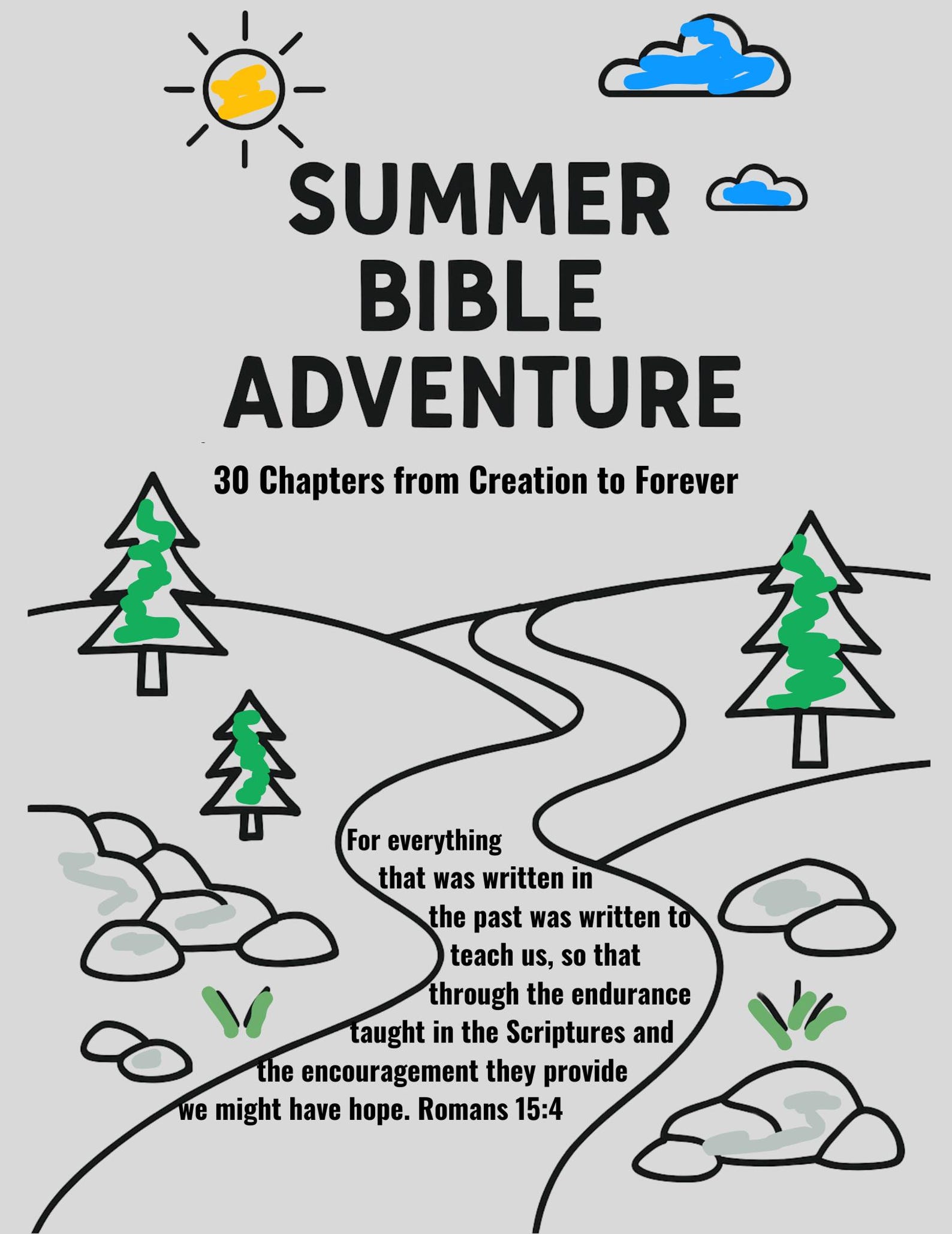 Summer Bible Adventure Book | Kids Bible Devotional PDF | 30-day ...