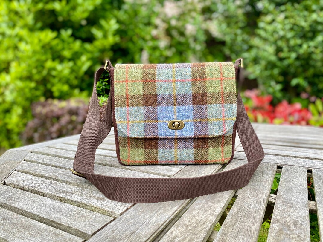 Macleod Harris Tweed Messenger Style Crossbody Bag - Etsy