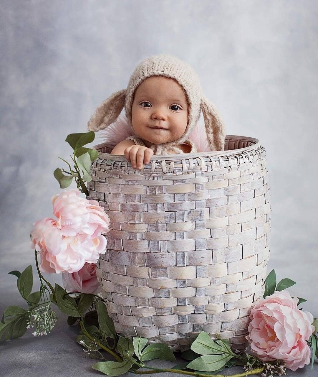 Lamb Hat Sheep Bonnet Photo Props Newborn & Sitter Size - Etsy