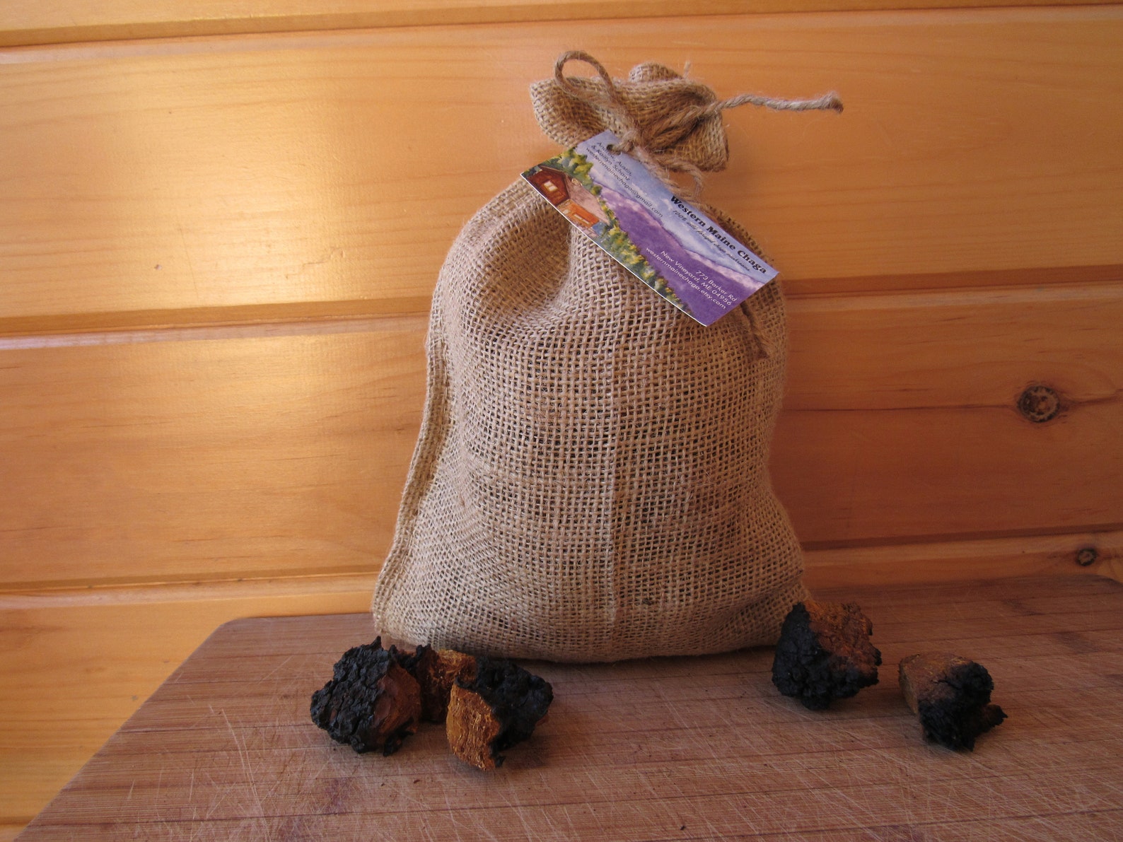 Chaga Mushroom Chunks 1lb Wild-foraged Naturally Dried Maine - Etsy