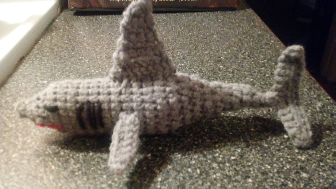 Jaws Crochet Doll - Etsy