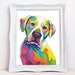 Colorful Dogo Argentino Cross Stitch Pattern Abstract Rainbow - Etsy