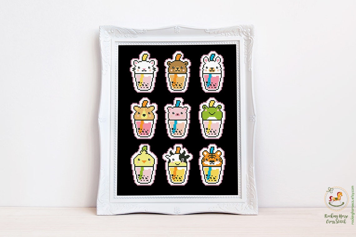 Tiny Animals Cross Stitch Pattern Cute Mini Baby Animals - Etsy