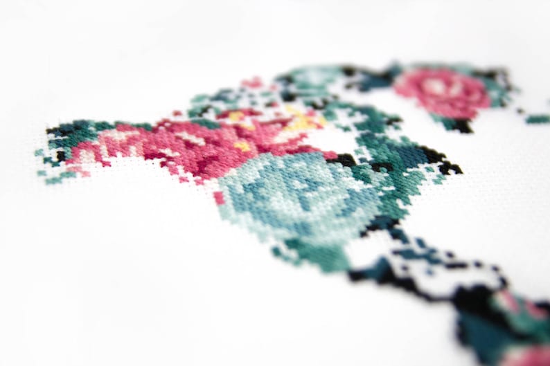 Map of the World Cross Stitch Pattern Modern World Map Cross Stitch ...