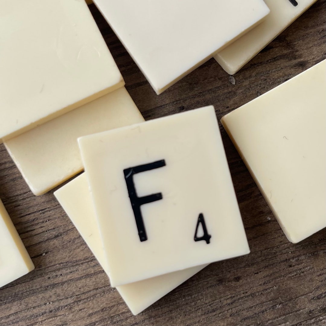 Vintage Scrabble Tile Letter F - Etsy