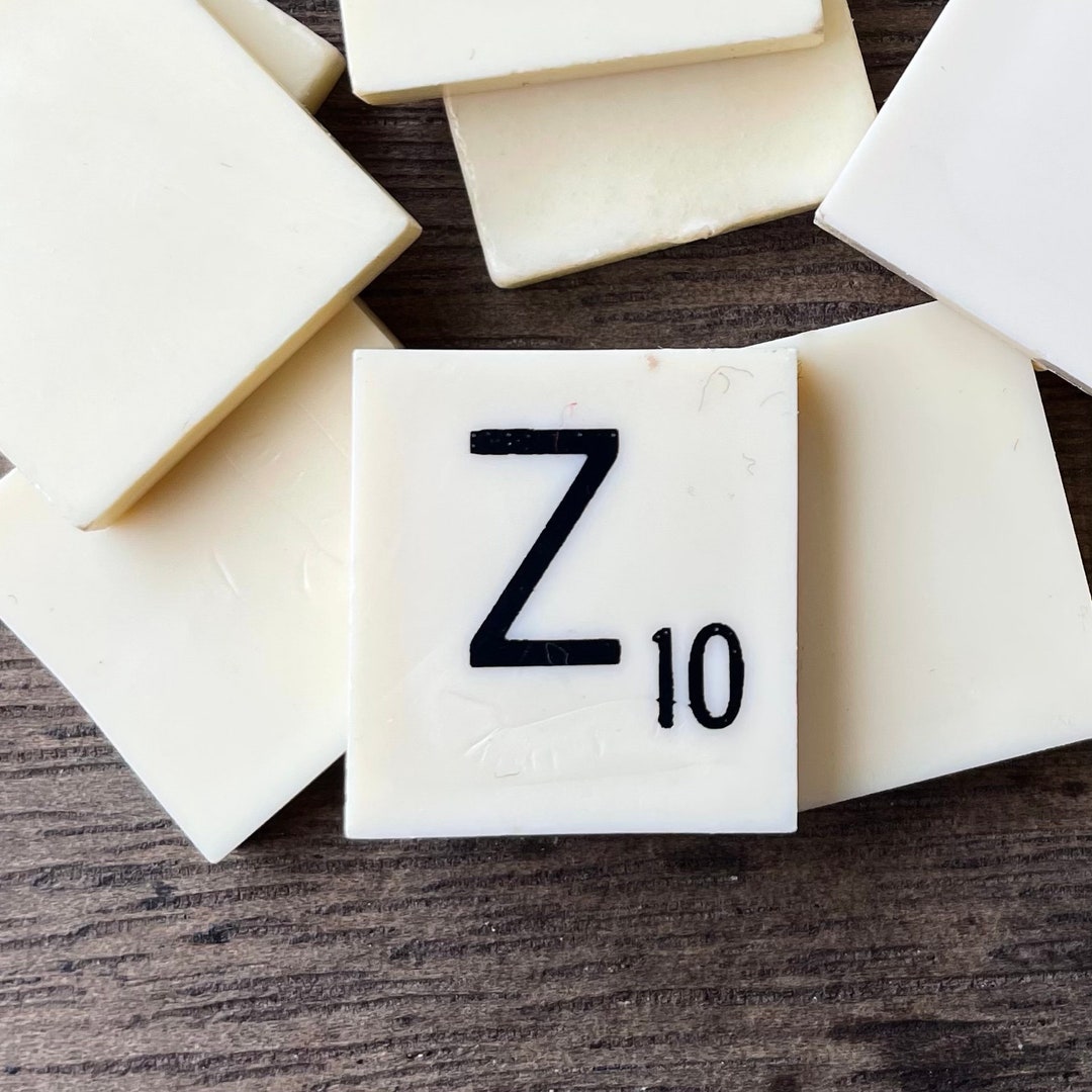 Vintage Scrabble Tile Letter Z - Etsy