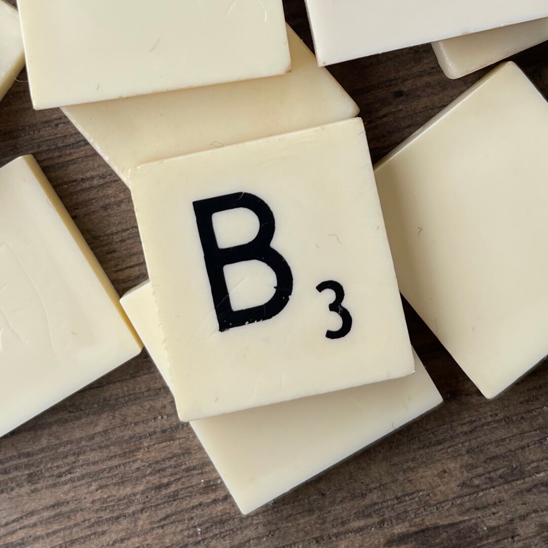 Vintage Scrabble Tile Letter B - Etsy