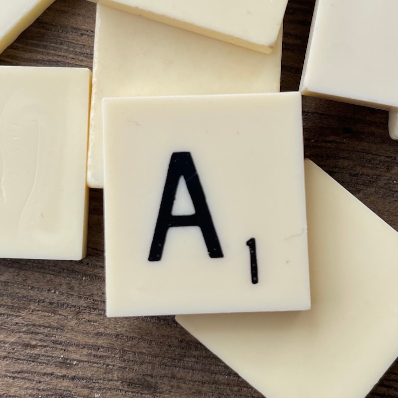 Vintage Scrabble Tile Letter A - Etsy