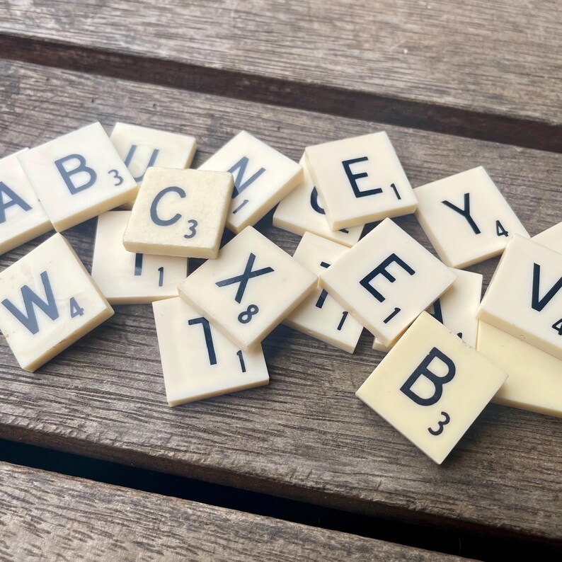 Vintage Scrabble Tile Letter A - Etsy