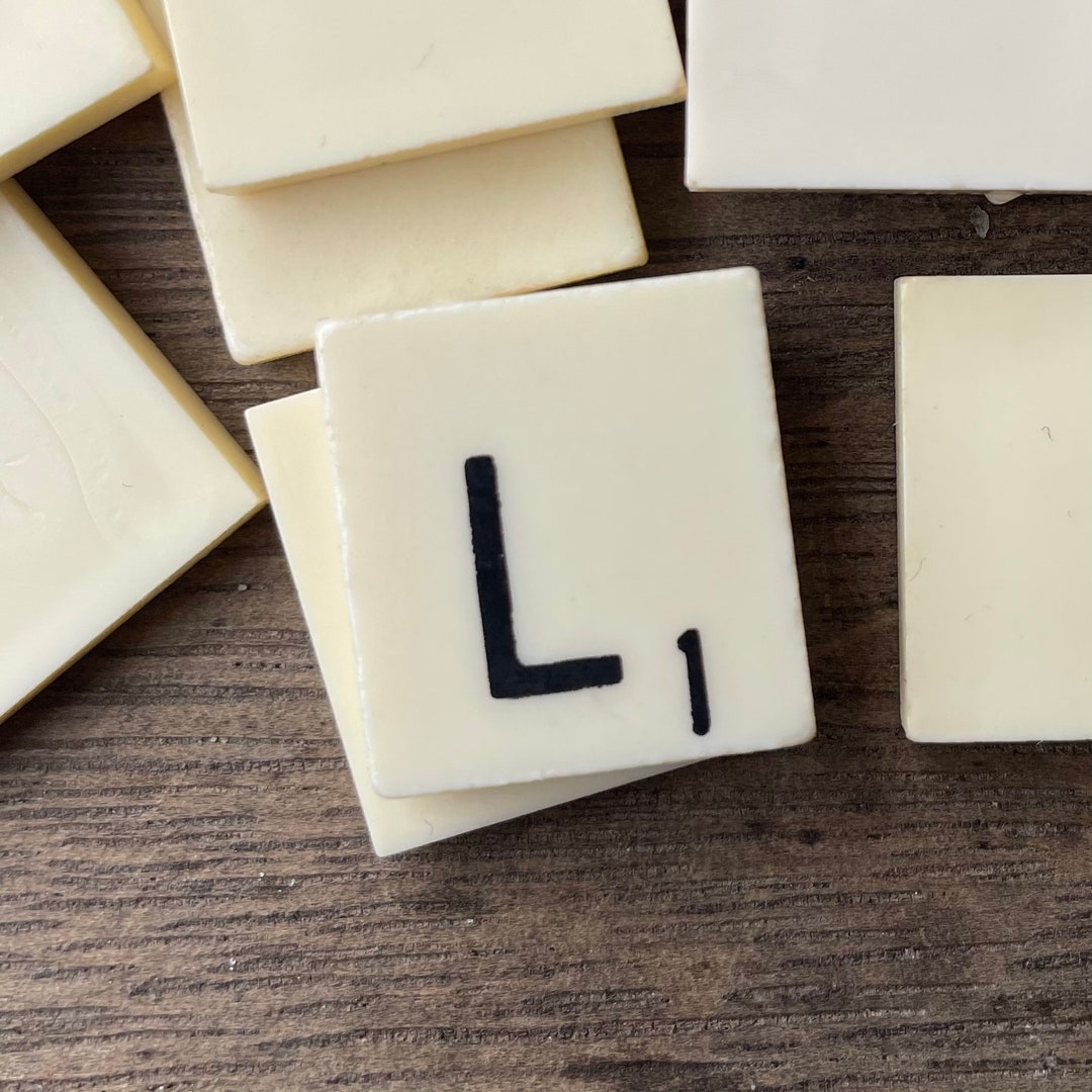 Vintage Scrabble Tile Letter L - Etsy