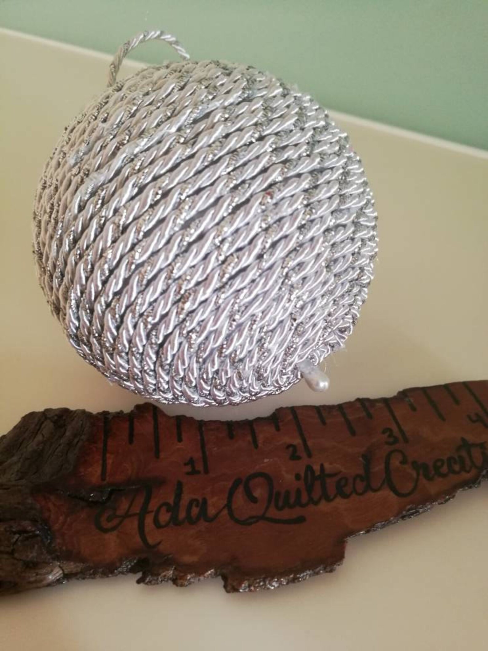 Three Wire Cord Rope Ornament in Sets of 3 or Individually - Etsy