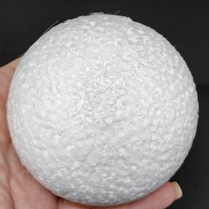 Oval Foam Disc 8 - 9 Cm (3" - 3.54") by 4.5cm (1.75"), Styrofoam Super ...