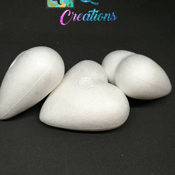 Styrofoam Hearts - Etsy
