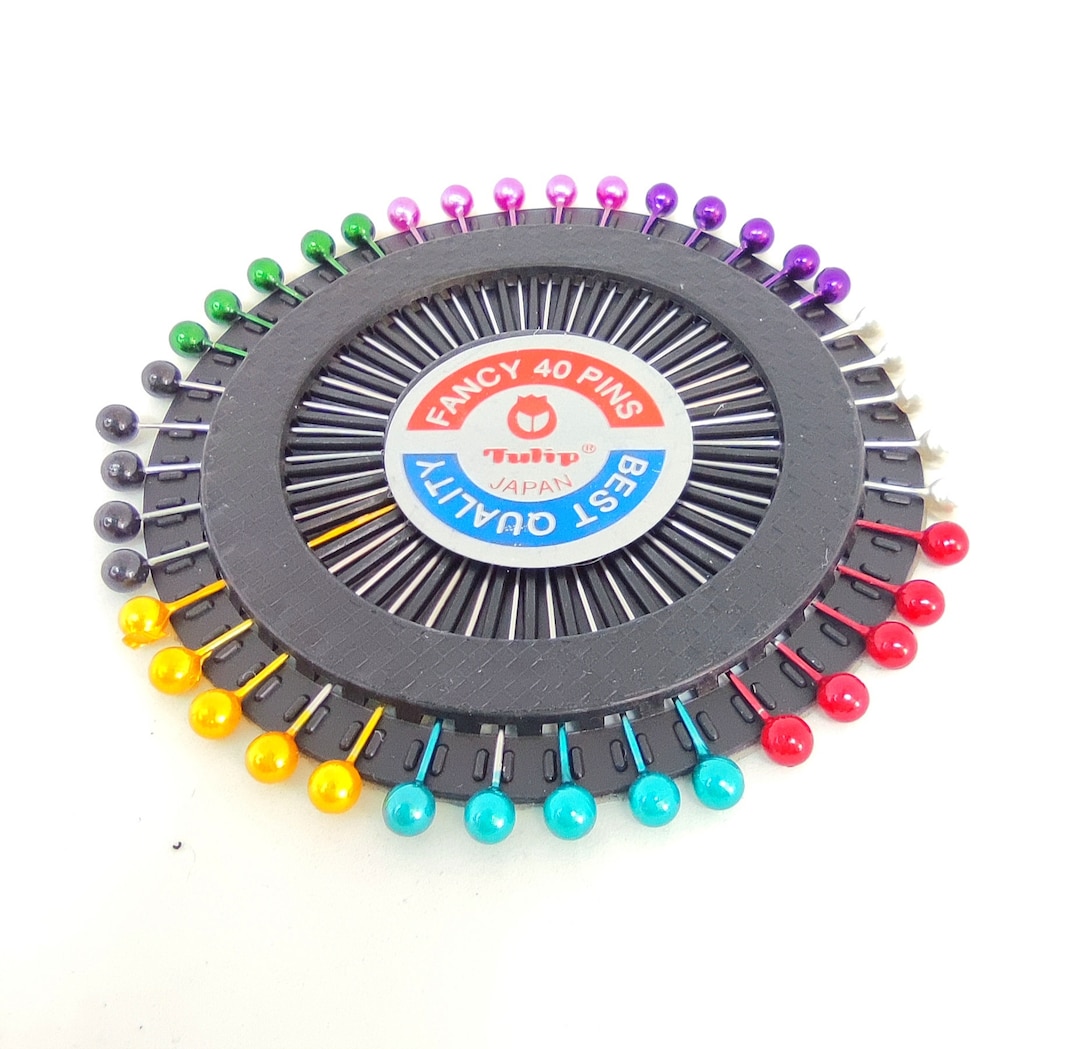 Pearl Head Craft Pins, Pastel Colored Craft Pins, Rustless Craft Pin ...