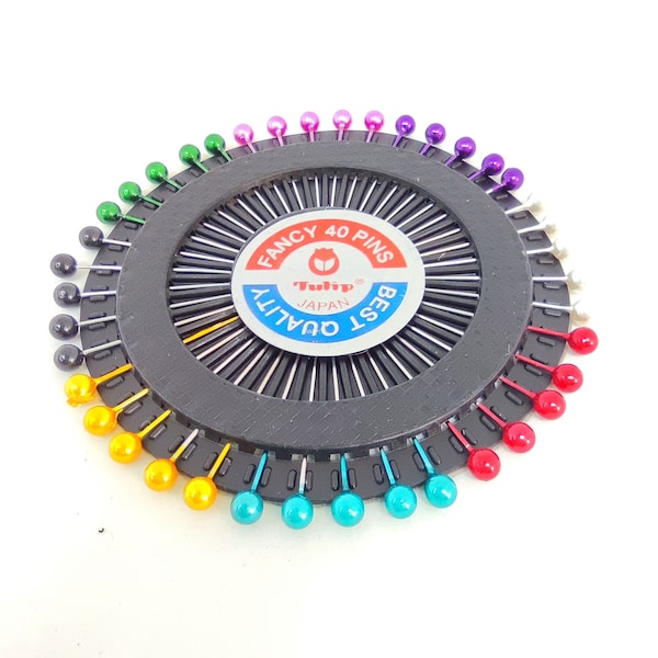 Pearl Head Pins - Etsy