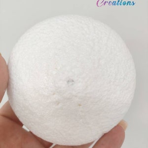 Oval Foam Disc 8 - 9 Cm (3" - 3.54") by 4.5cm (1.75"), Styrofoam Super ...