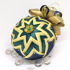 TUTORIAL Pdf File, Dancing Swirl Pattern, No Sew Quilted Ornament, Step ...