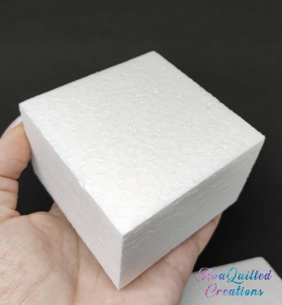 Square Styrofoam Cubes Three Different Sizes 8x8x5 Cm - Etsy