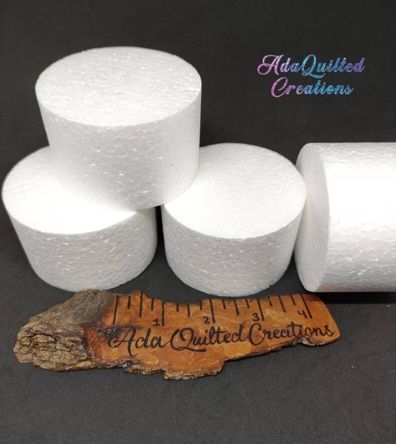 Styrofoam Cylinder Slices Diameter 8 Cm 3 Height 5cm - Etsy Australia