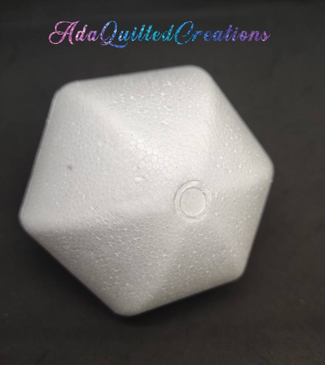 4'' Polystyrene Hexagon Balls Sold in Sets of 6 | Etsy