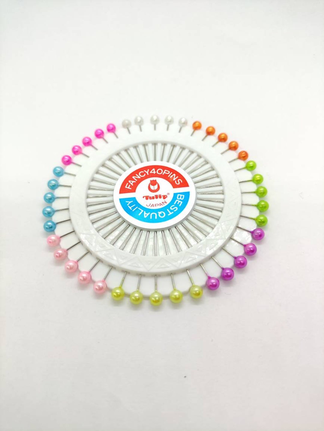 Pearl Head Craft Pins, Pastel Colored Craft Pins, Rustless Craft Pin ...