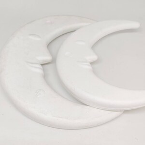 Celestial Shape EPS Polystyrene Moon in Two Sizes, Set of Two Styrofoam ...