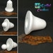 Styrofoam Bells, Four Different Sizes Polystyrene Bells 8cm 9cm 11cm ...