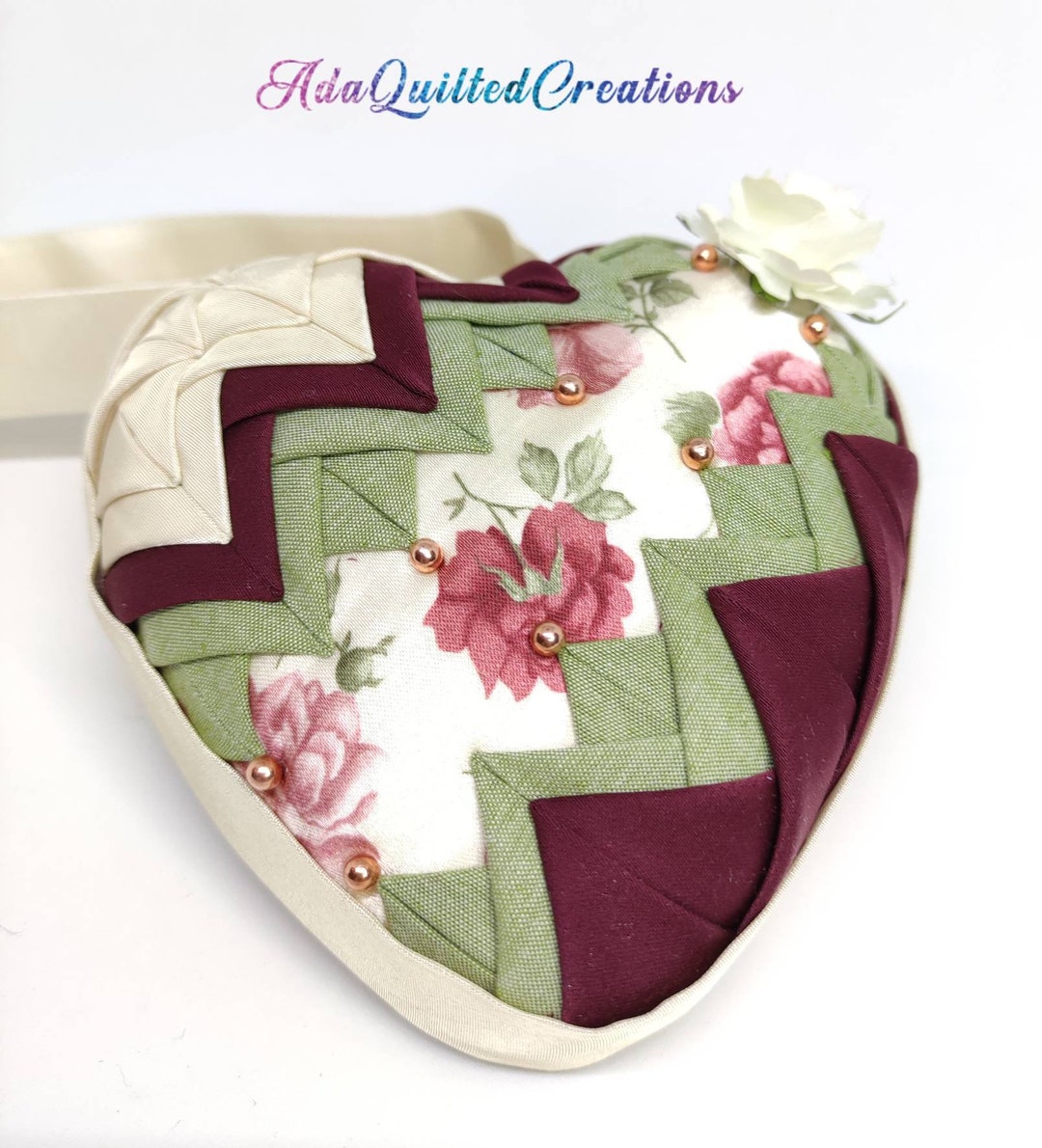 KIT - "lovely Crossroads" Quilted Ornament Kit, Tutorial Diy Kit, No ...