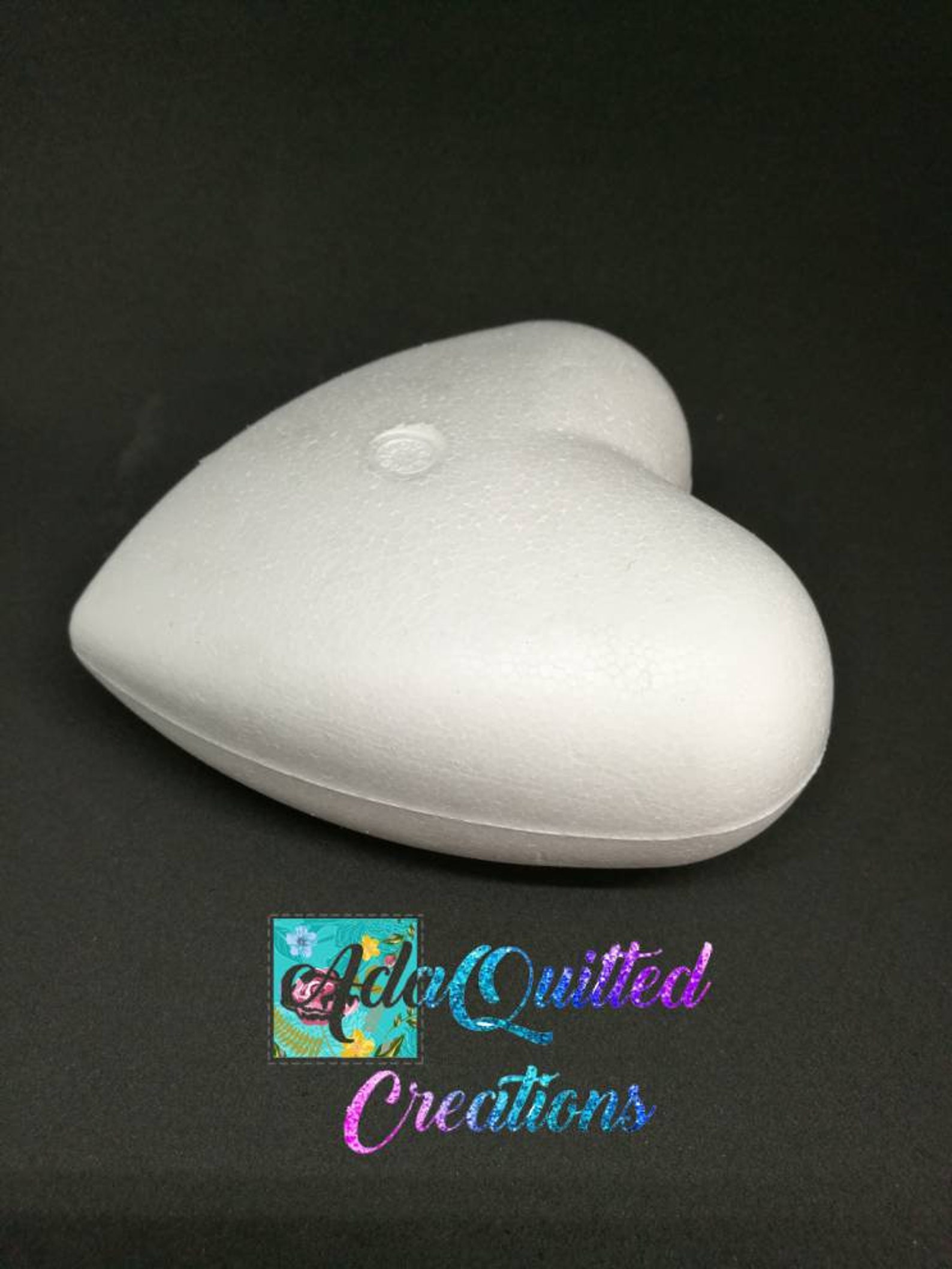 Set of 6 Styrofoam Hearts 11 Cm Polystyrene Hearts in Sets of - Etsy