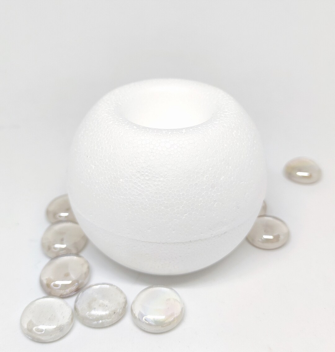 Polystyrene Candle Holders, Styrofoam Craft Shape (set of 6) - Etsy