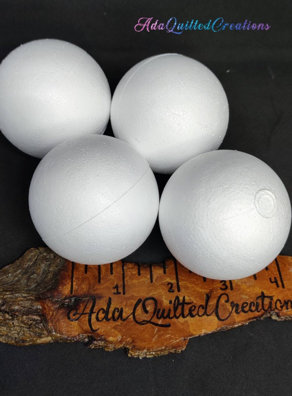 6 Cm (2.36") Marked Styrofoam Balls in Sets of Six, Pre-marked ...