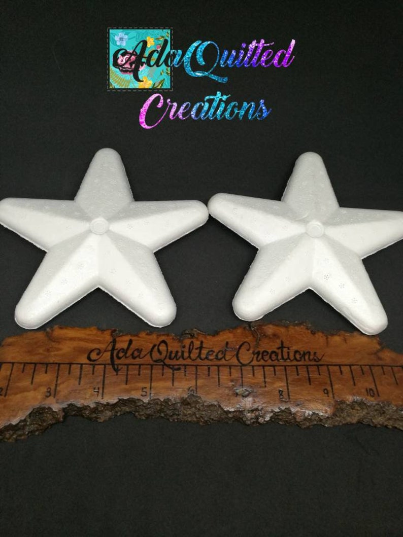 Polystyrene Stars Styrofoam Star Shapes 3 Different Sized | Etsy