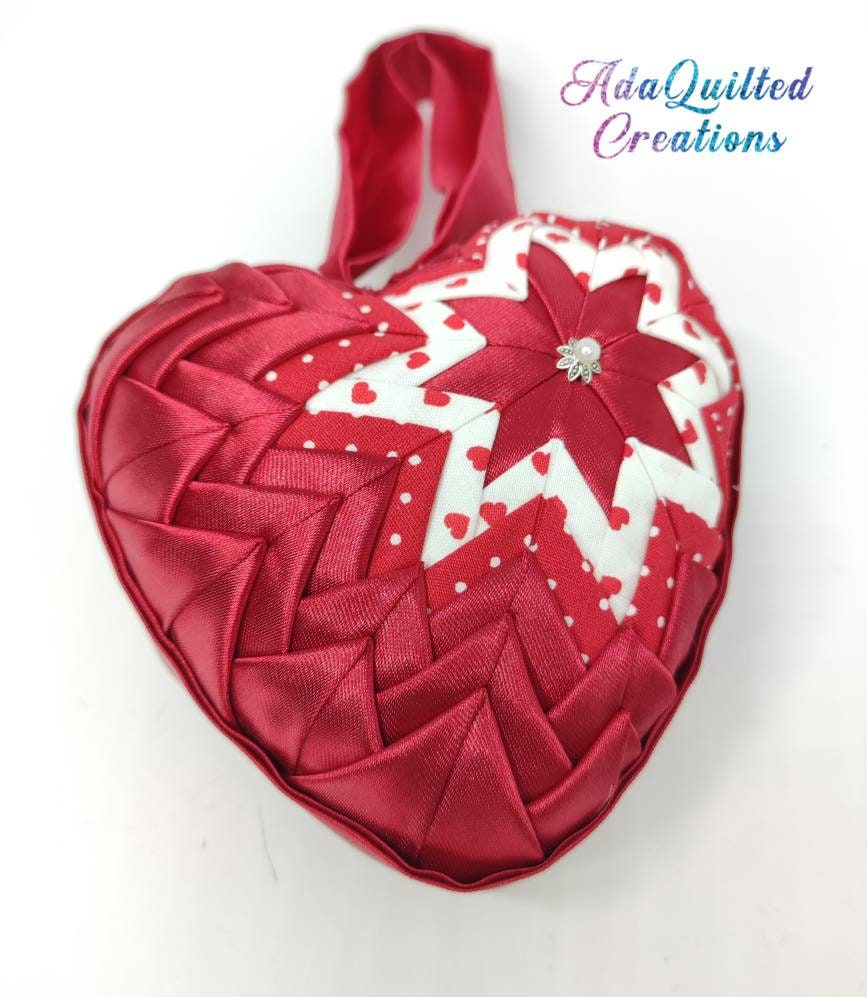 KIT Quilted ornament kit tutorial diy kit no sew quilted | Etsy