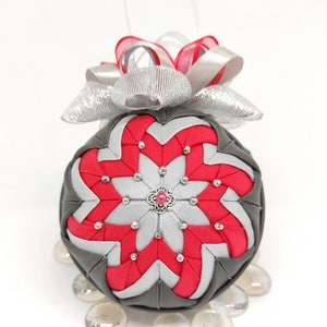 TUTORIAL Pdf File, Dancing Swirl Pattern, No Sew Quilted Ornament, Step ...