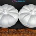 Large Polystyrene Pumpkin in Sets of Two Styrofoam Pumpkin - Etsy