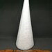 Large Styrofoam Cones, Set of Three Polystyrene Cones, Height 20 Cm 7. ...