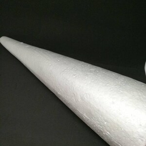 Extra Large Styrofoam Cones in Sets of Two, Two Sizes Height 30 Cm 11. ...