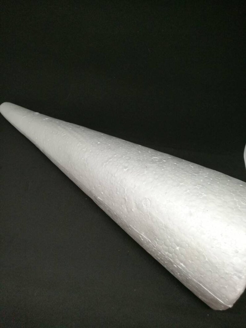 Extra Large Styrofoam Cones in Sets of Two Two Sizes Height - Etsy