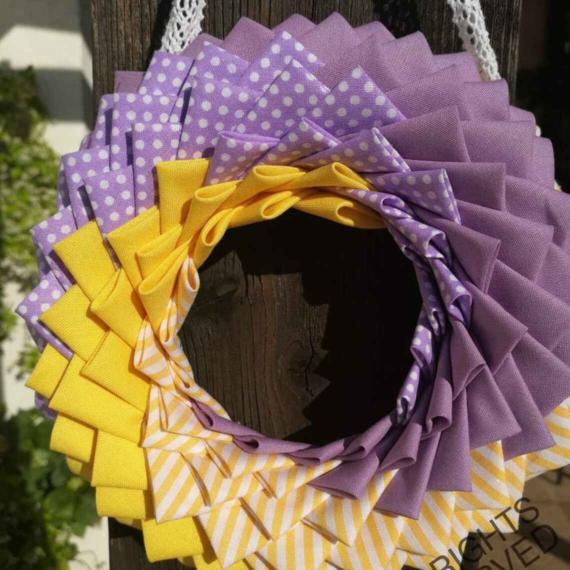 TUTORIAL, Swirl Wreath Pattern Pdf File, No Sew Quilted Wreath Tutorial ...