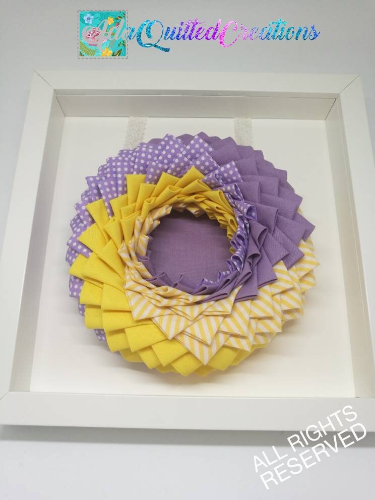 Framed Nursery Decor Wreath Baby Shower Gift Idea 3d Frame | Etsy