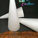 Large Styrofoam Cones, Set of Three Polystyrene Cones, Height 20 Cm (7. ...