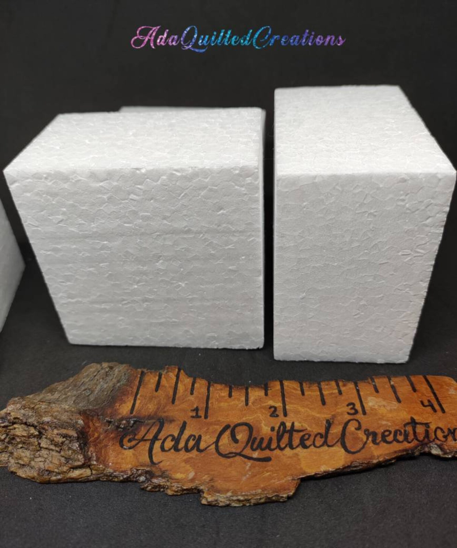 Square Styrofoam Cubes Three Different Sizes 8x8x5 Cm - Etsy